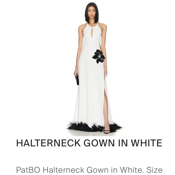 Dresses | Pat Bo Halter Neck Dress | Poshmark